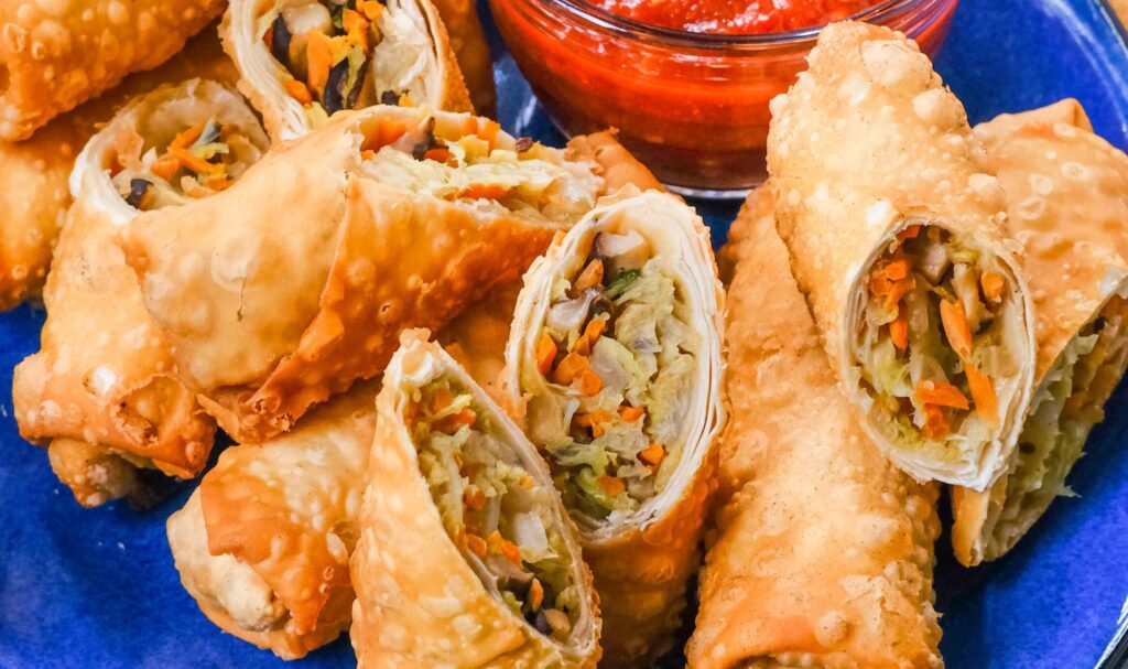 Veg Spring Rolls: Recipe - Bhojan World